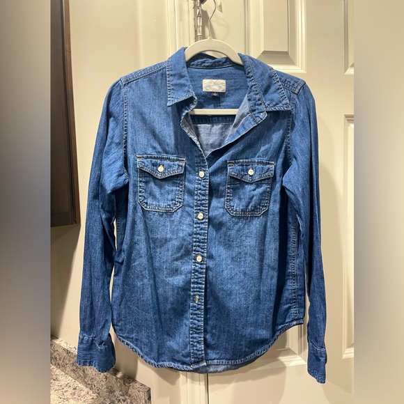 Universal Thread | Tops | Universal Thread Denim Small Long Sleeve ...